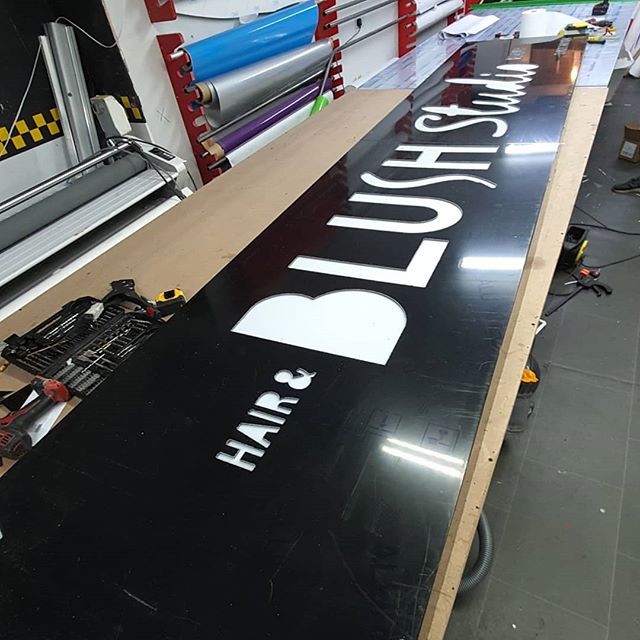 blush-studio-signboard-in-production.-what-do-you-think.-to-place-an ...